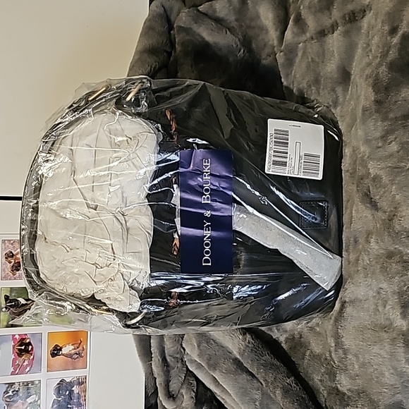 Dooney & Bourke | Bags | Dooney Bourke Florentine Leather Drawstring ...